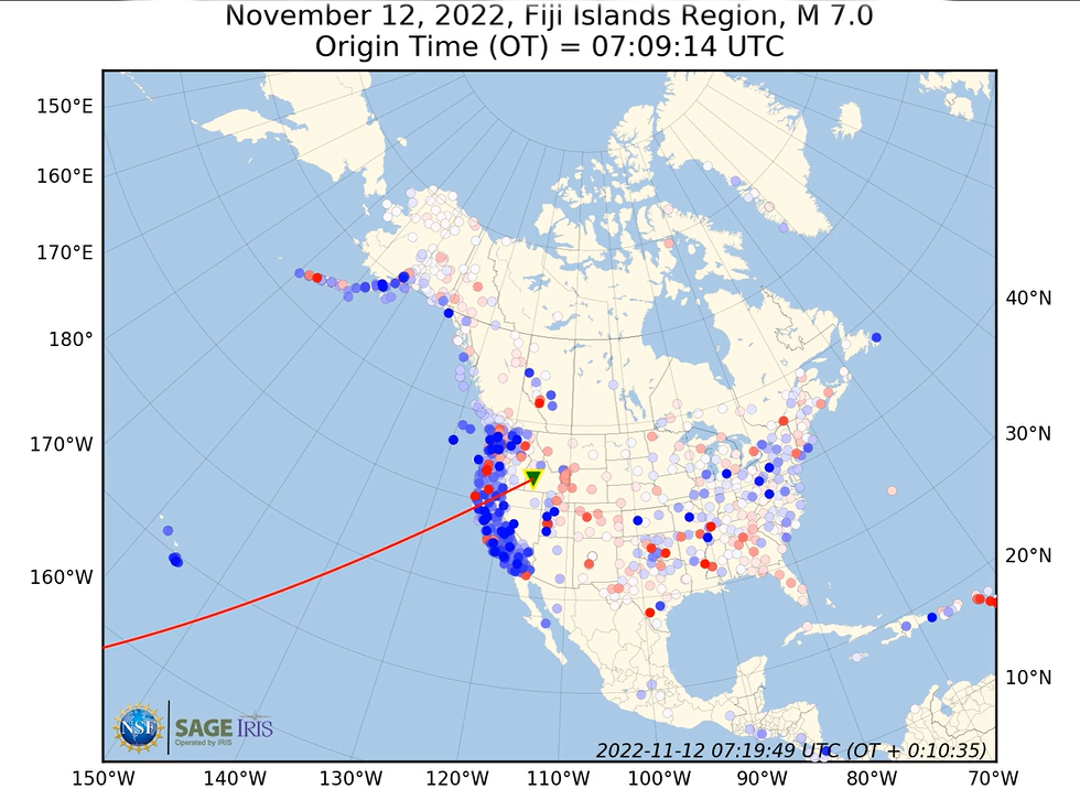 M 7.0 Fiji | EarthScope Consortium