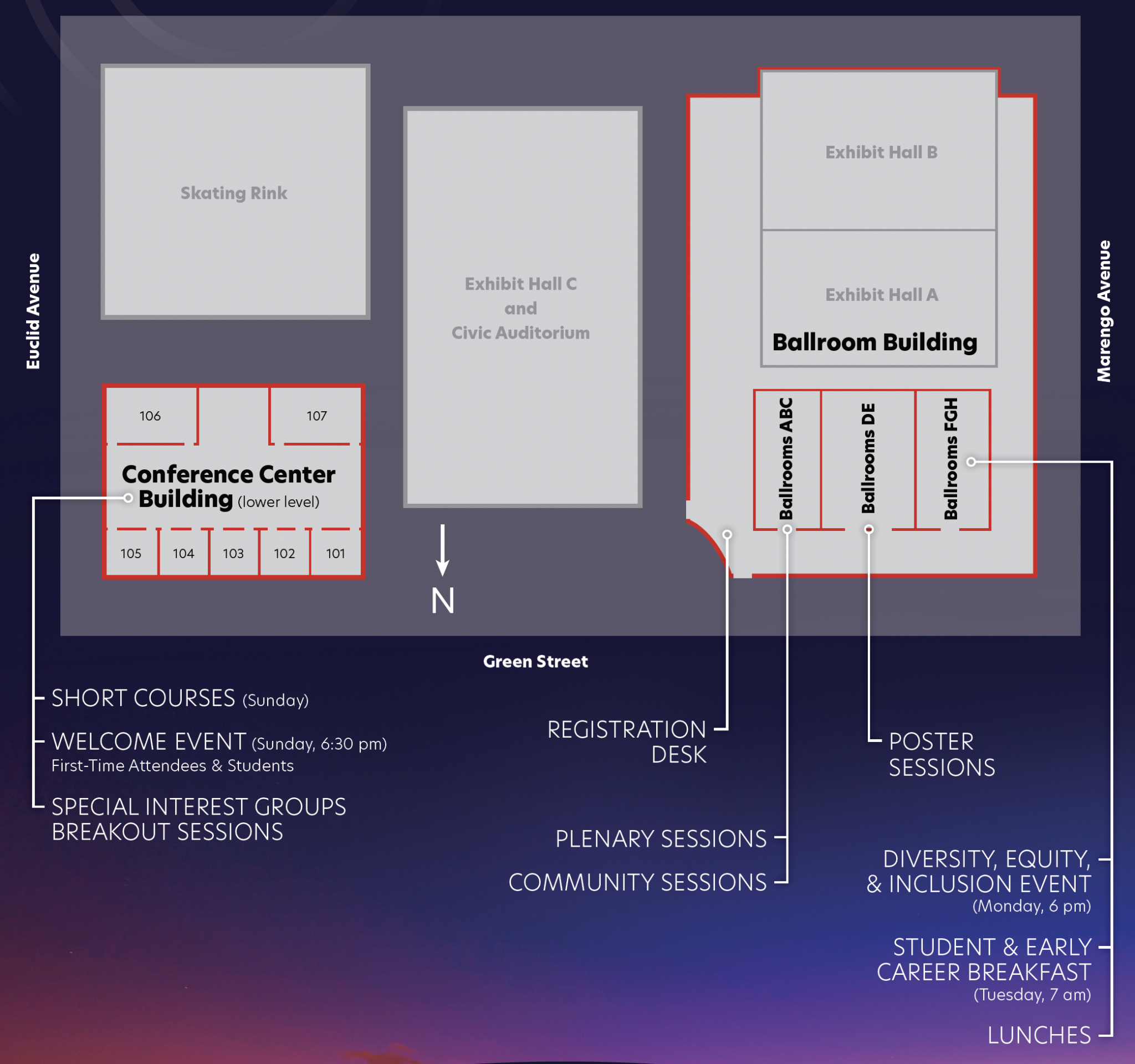 Venue Map | EarthScope Consortium