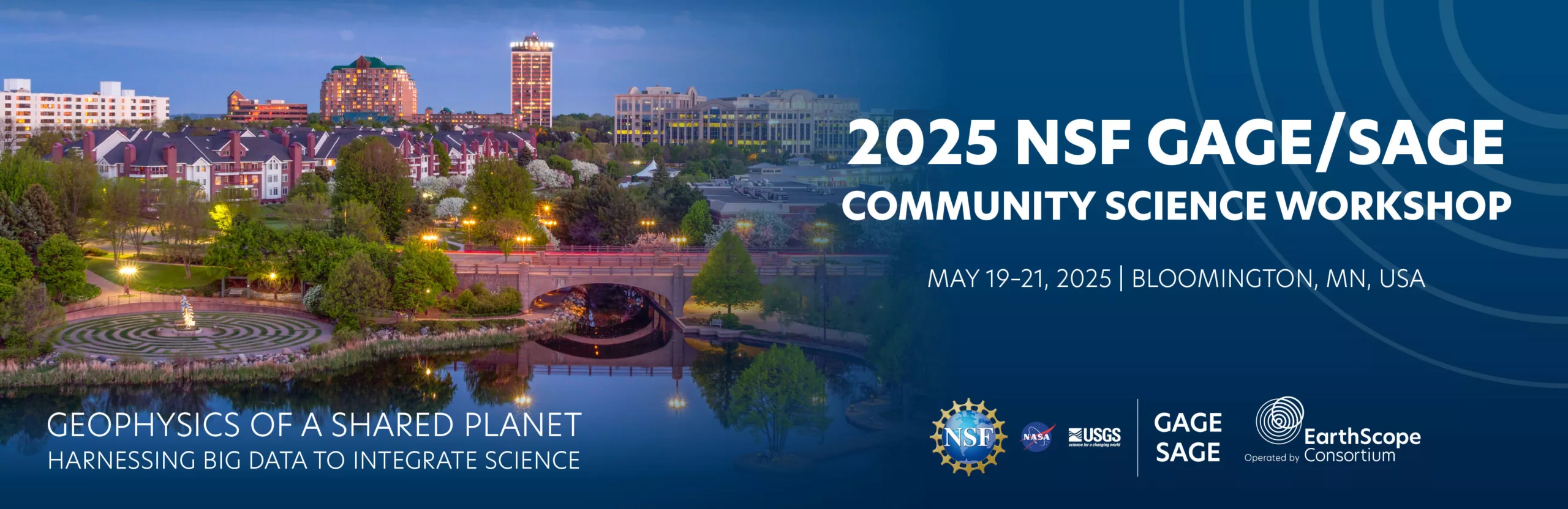 2025 NSF GAGE/SAGE Community Science Workshop | EarthScope Consortium