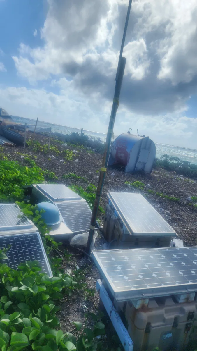 New hurricane-resistant GPS station design was tested by Hurricane ...